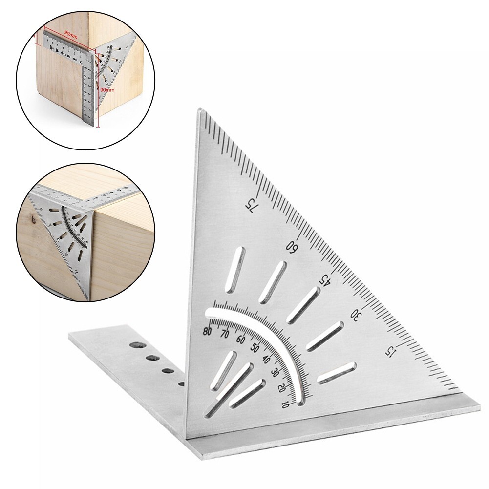 Stainless Steel Triangle Ruler with Accurate Scale and Simple | eBay
