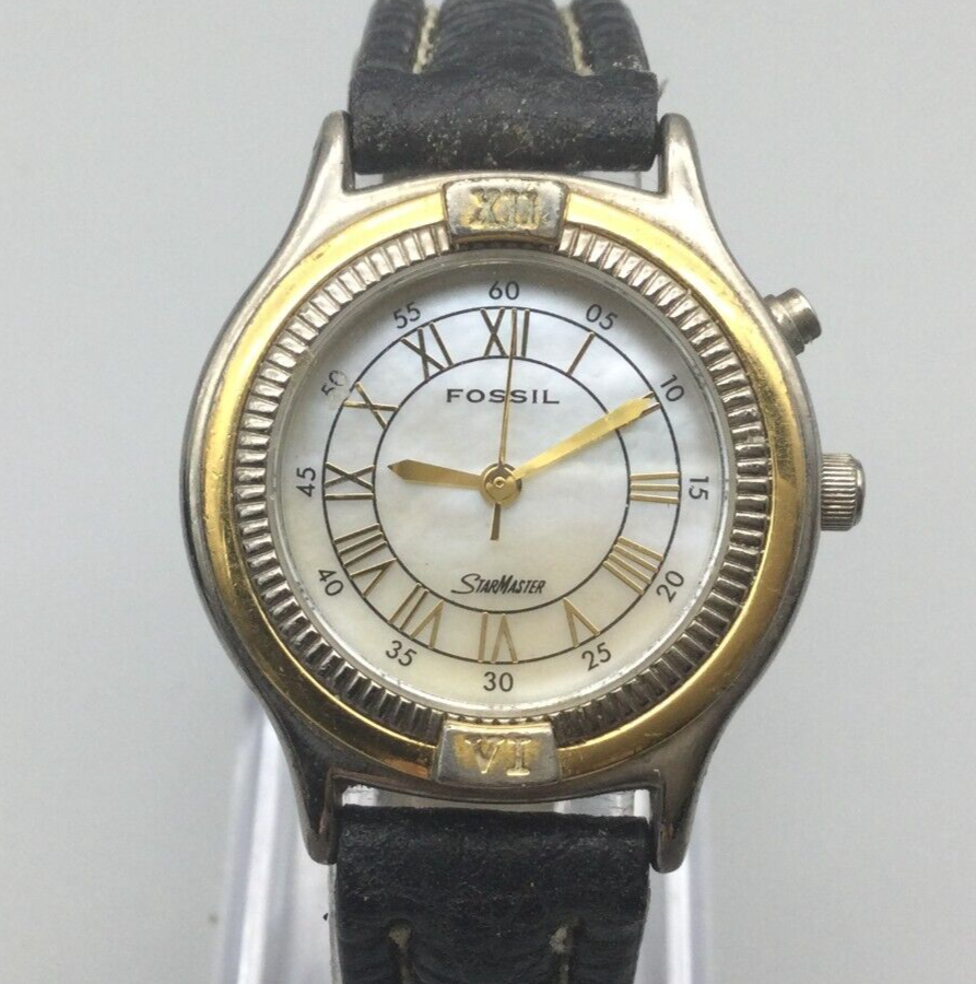 Vintage Fossil Star Master Mother Of Pearl Dial (LU-2581) for sale ...