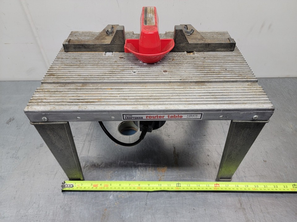 7003 | Vintage | Craftsman Router Table Aluminum, with BD router, model ...