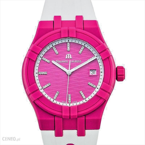 Maurice Lacroix Aikon Tide Pink/White AI2008-FFFF1-3A0-0 | eBay