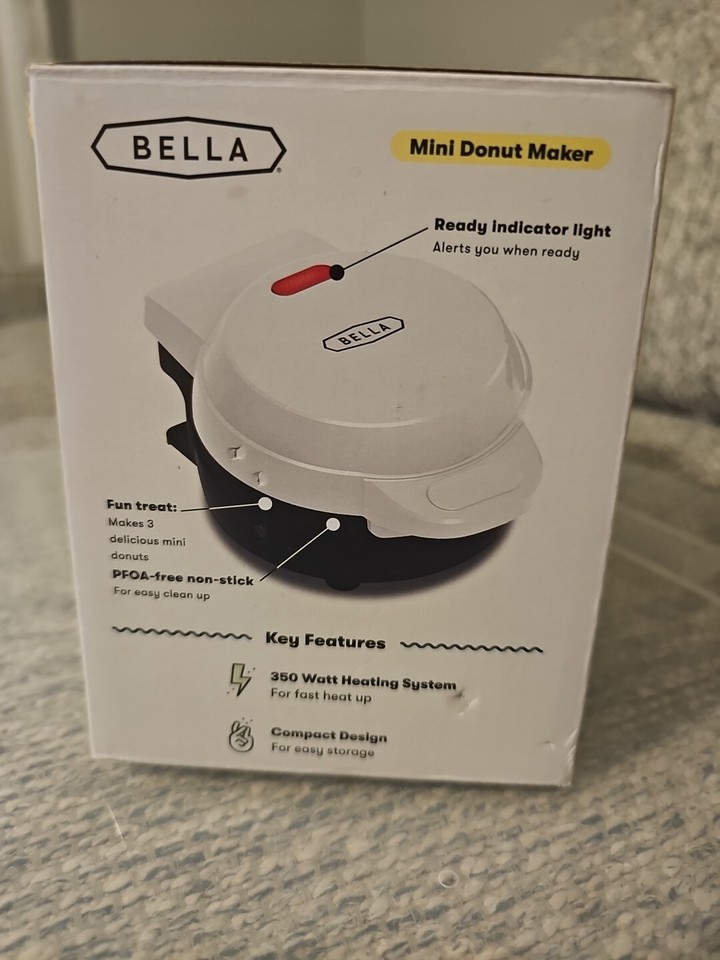 Bella Mini Donut Maker Never Used | eBay