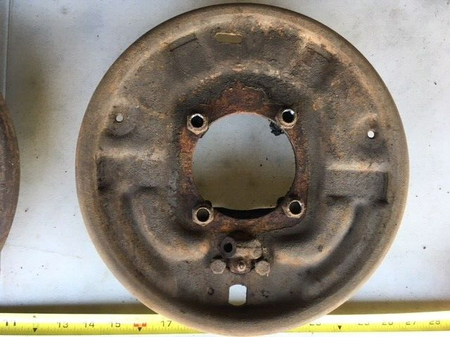 Vintage 1948-1952 Ford Front Brake Backing Plates F-100 | eBay