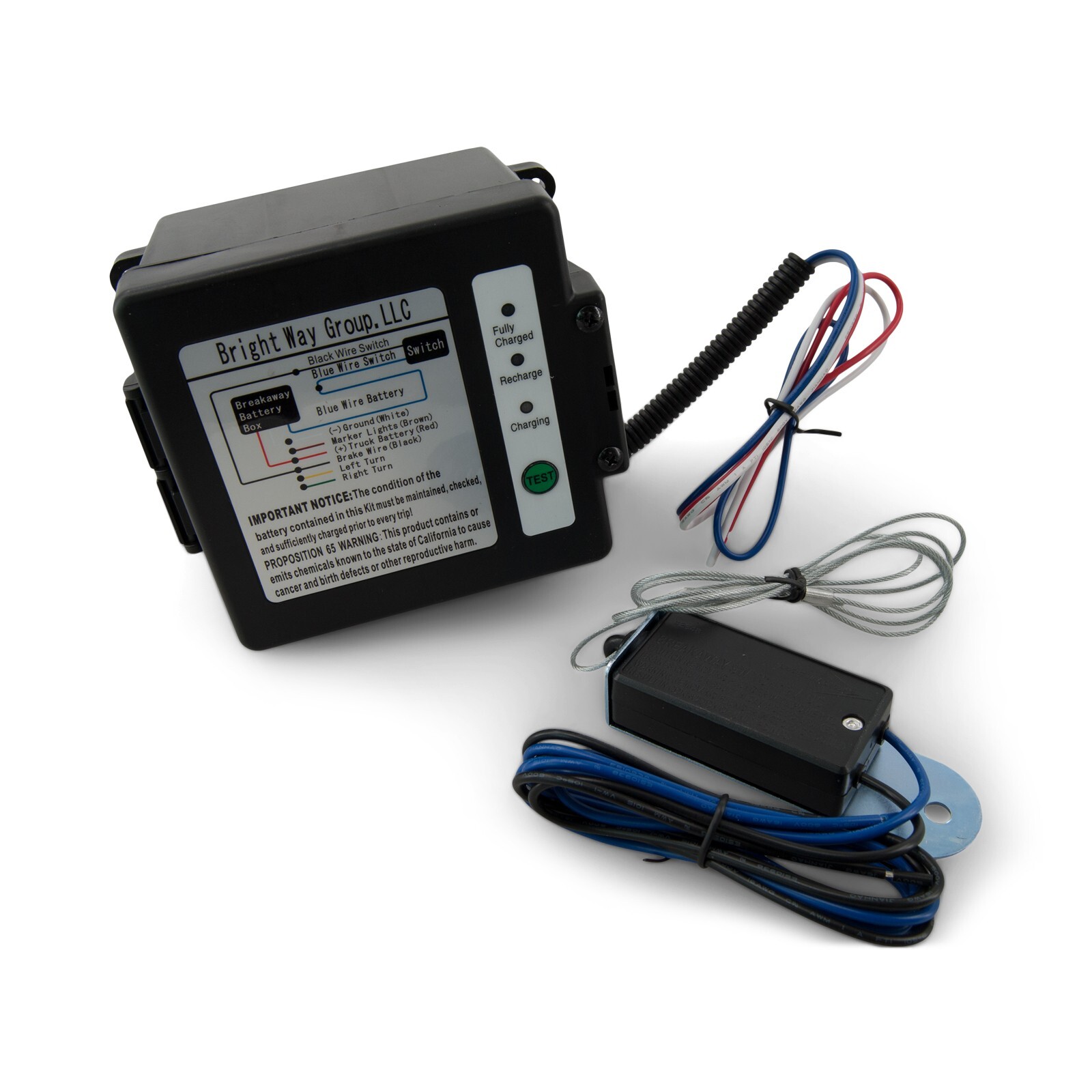 Trailer Breakaway Kit Battery Box with Top or Side Access | eBay