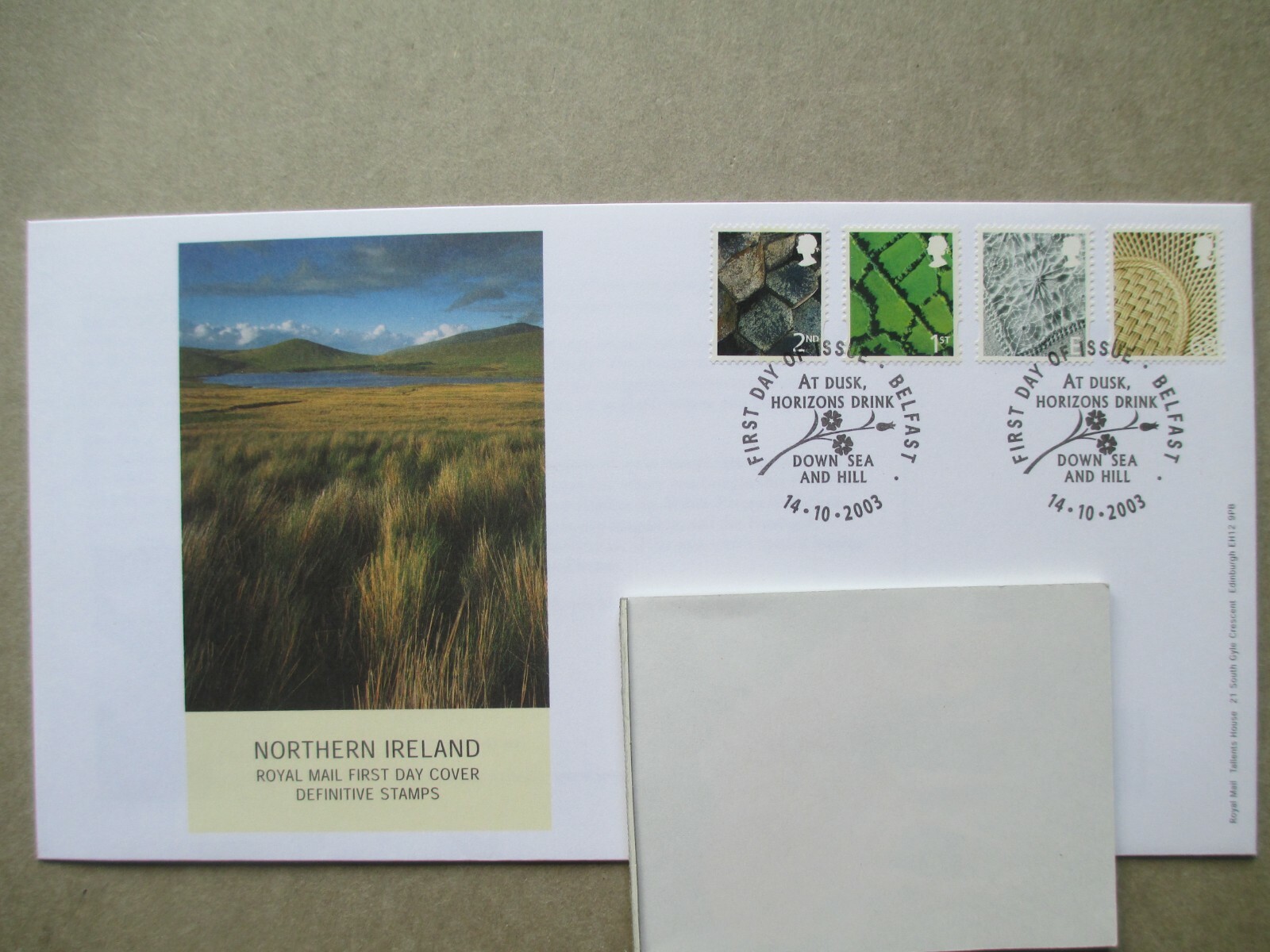 2003 New Northern Ireland Definitive Stamps Royal Mail First Day Cover ...