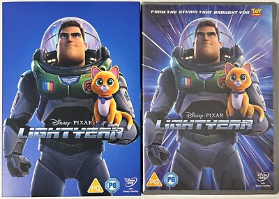 Disney / Pixar - Lightyear (DVD) - Slipcover - New Sealed 8717418610098 ...