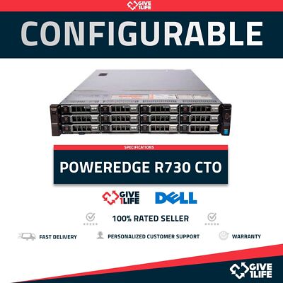 Dell PowerEdge R730XD 12LFF (12 Bays 3.5") CTO | eBay