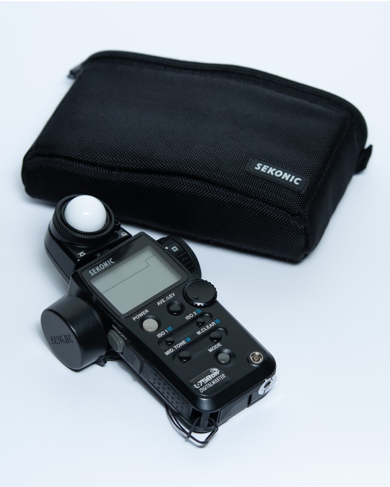 SEKONIC L-758DR DIGITAL MASTER LIGHT METER | eBay
