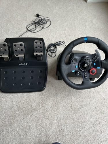 Logitech G29 Racing Steering Wheel w/Pedals & Cables - Broken Wheel ...