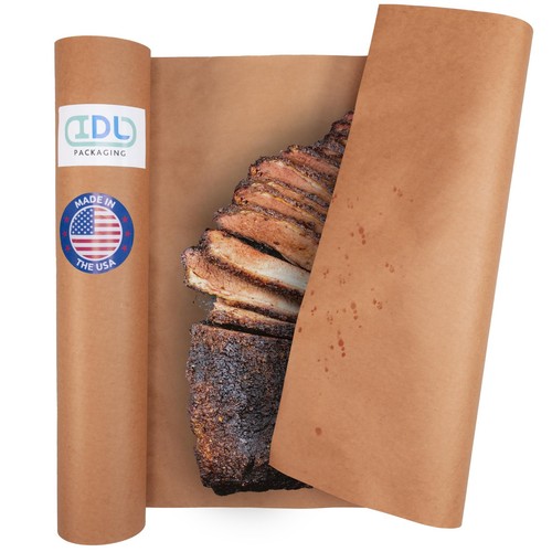 Peach Butcher Paper 18" x 2160" (180 feet) - USA-Made Natural Butcher ...
