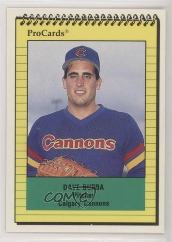1991 ProCards Minor League Dave Burba #509 Rookie RC | eBay