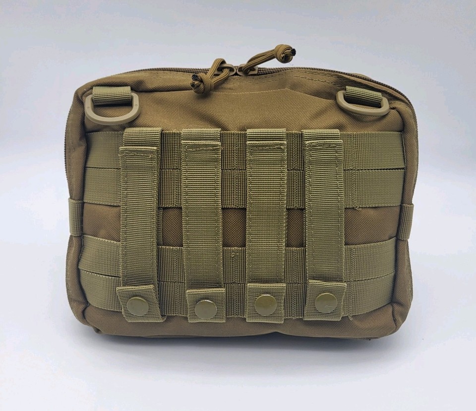 Tactical Molle Horizontal Admin Pouch Multi-Purpose EDC Utility Tool ...