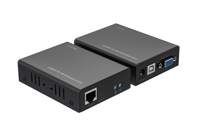 Kit TX-RX Extender VGA e USB,UTP a 300MT, 1080p@60Hz,Loopout | eBay