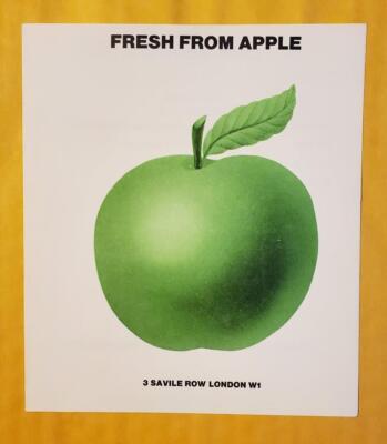 PAULMcCARTNEY WINGS FRESH FROM APPLE 1971 UK APPLE PROMO LEAFLET | eBay UK