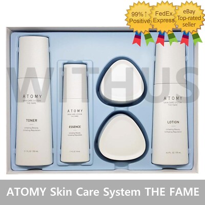 ATOMY Skin Care System THE FAME Set Toner Cream Essence Lotion - Fedex ...