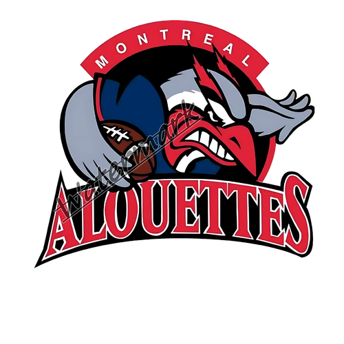 CFL 1990's Montreal Alouettes Angry Bird Logo Vinyl Sticker Decal NEW ...