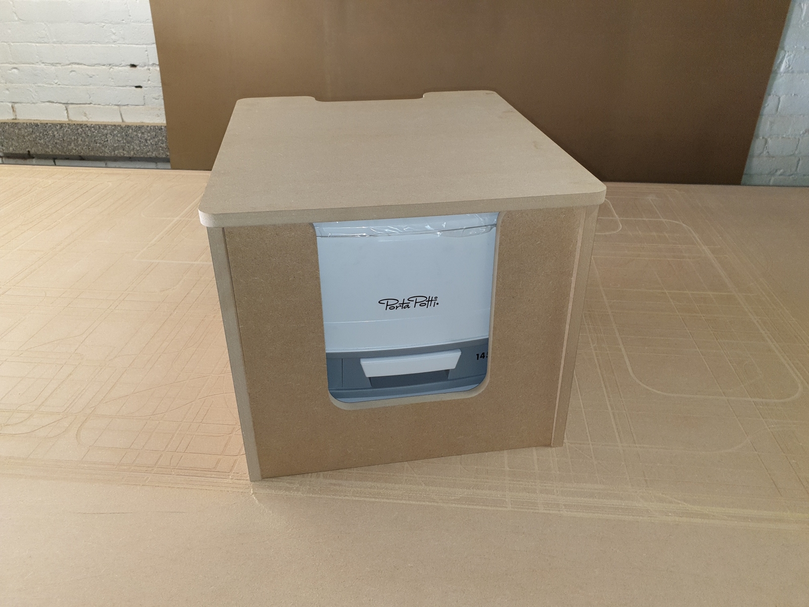 Thetford 145 345 Porta Potti Camper Buddy Toilet Storage Box ...