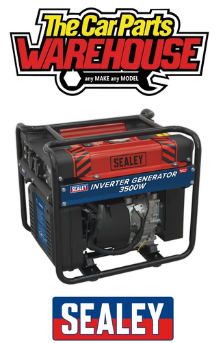 Sealey GI3500 Inverter Generator 3500W 230V 4-Stroke Engine Motorhome ...