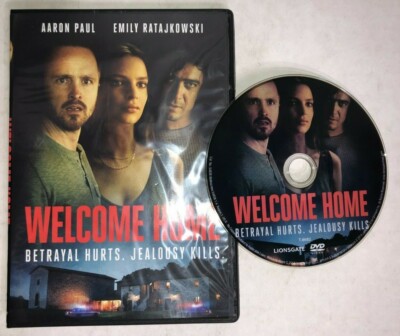 Welcome Home (DVD, 2018) Aaron Paul, Emily Ratajkowski, Riccardo ...
