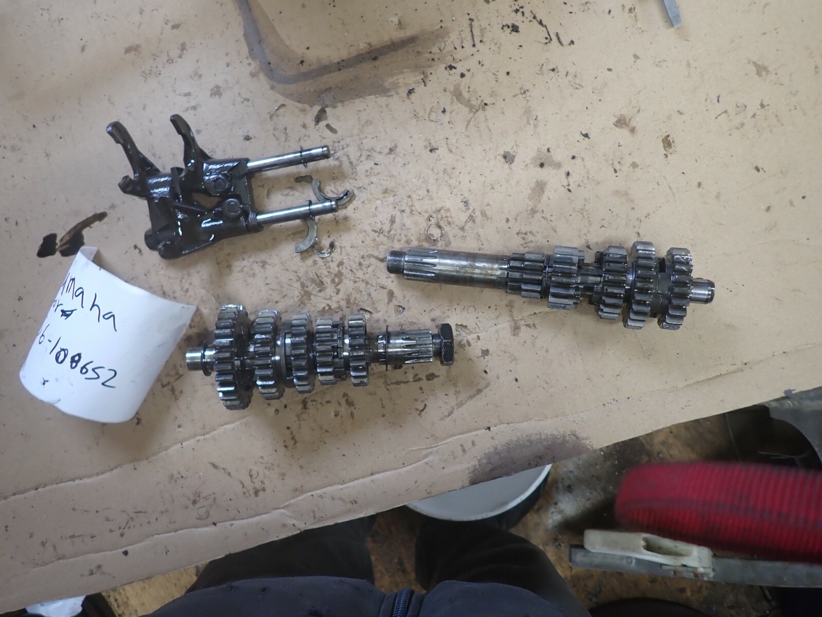 Yamaha 1970 Yamaha DS6 250 Transmission Gear Box Shift Forks | eBay