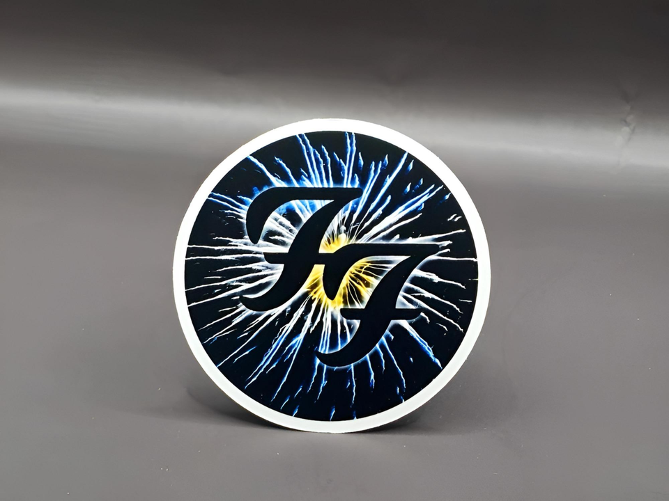 Foo Fighters Vinyl Decal Stickers Dave Grohl 90 Grunge Alt Rock FF ...