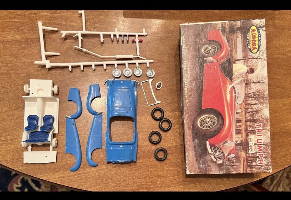 4 Vintage Model Car Kits | eBay