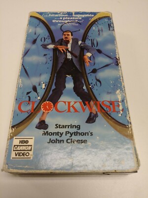 Clockwise VHS John Cleese, Penelope Wilton, Sharon Maiden; Christopher ...