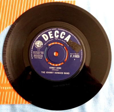 THE JOHNNY HOWARD BAND, RINKY DINK, 1964 DECCA LABEL, INSTRU,POP, EX/EX ...