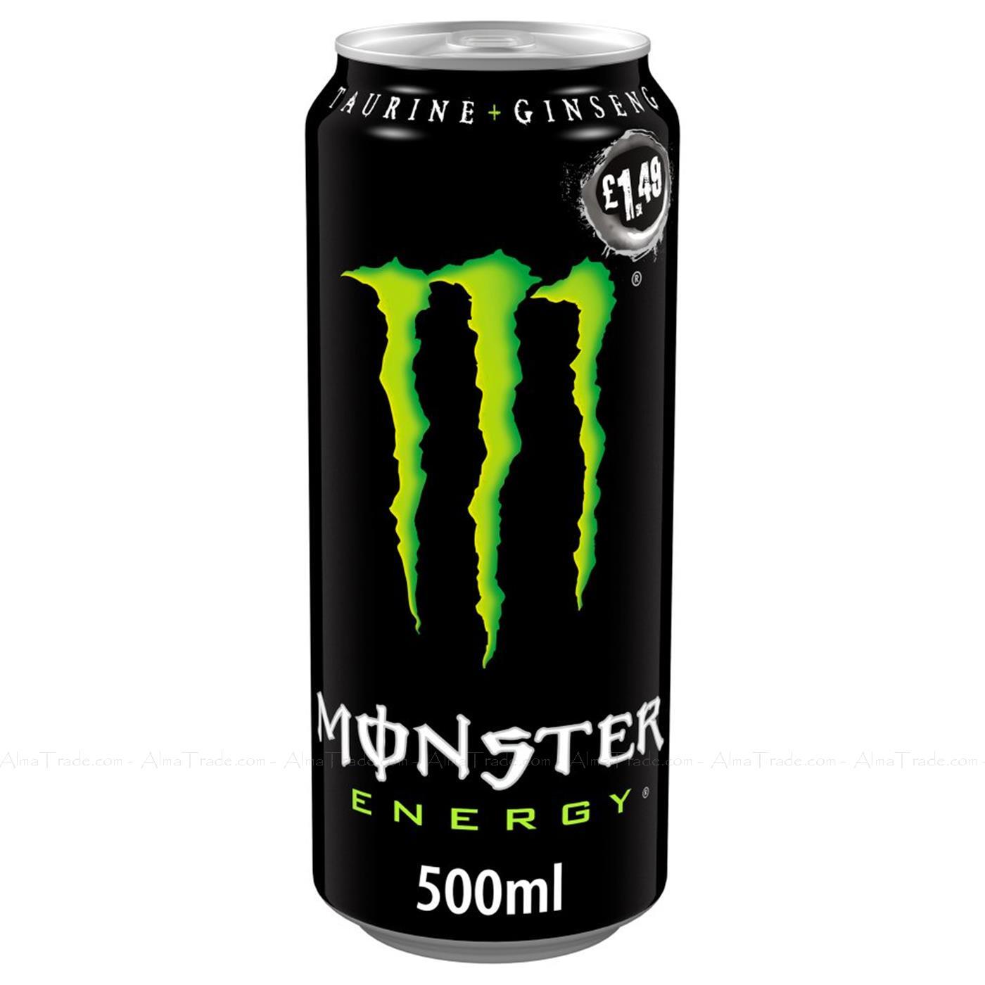 Monster Energy Drink Original Classic Cans Party Sports Box Set Pack 12 ...
