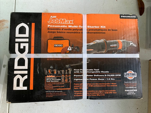 RIDGID Pneumatic JobMax Multi-tool Kit for sale online | eBay
