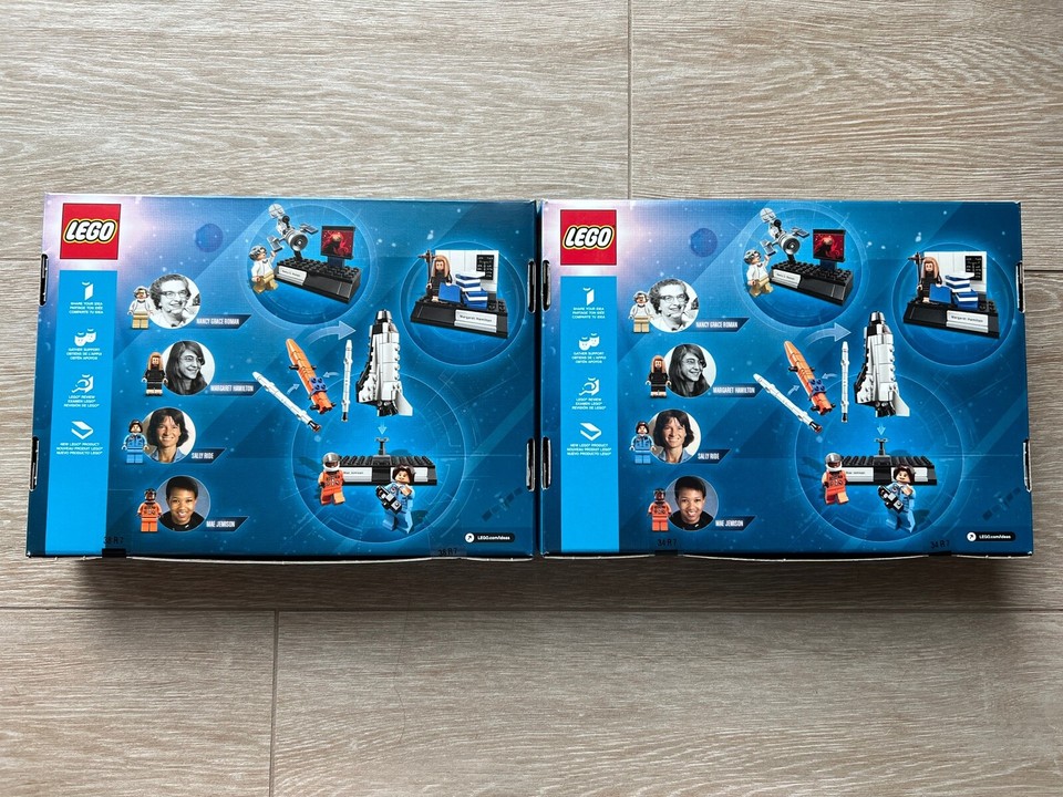 LEGO Ideas 21312 Women of NASA Space Retired 231 pc. TWO sets free ...