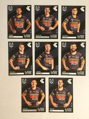 2019 NRL MAGIC ROUND TRADING CARDS - PENRITH PANTHERS COMPLETE TEAM SET ...
