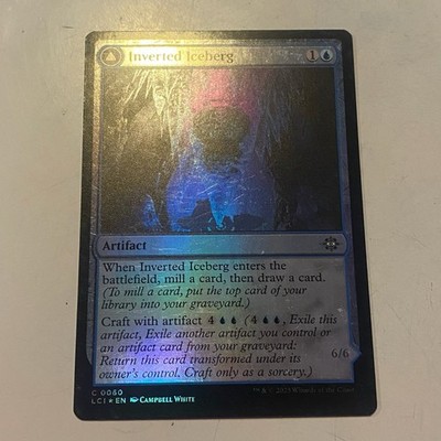 Inverted Iceberg - The Lost Caverns of Ixalan - Foil MTG Trading Card ...