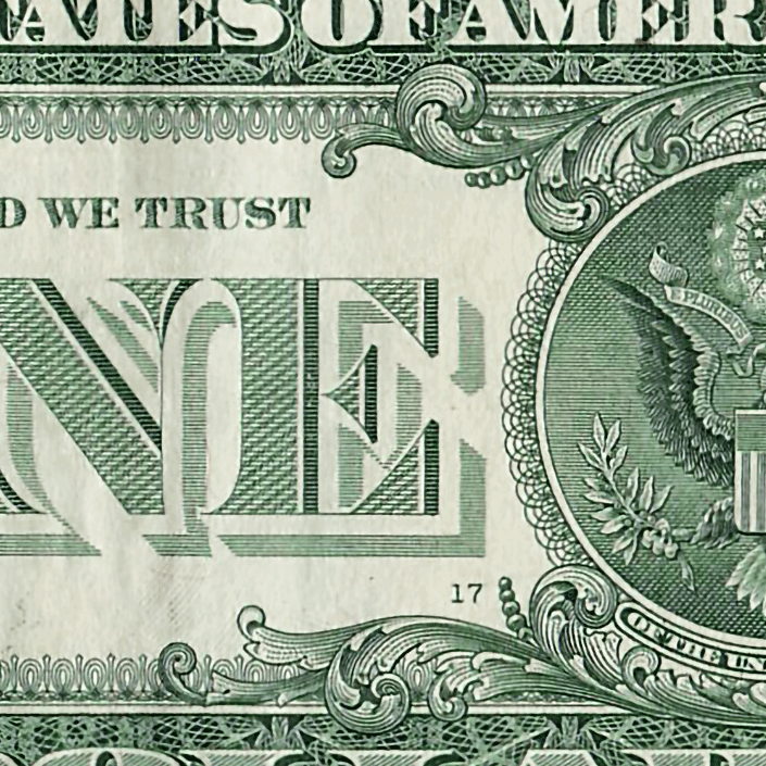 True Flipper Fancy Serial Number 1 Dollar Bill D00960099D | eBay