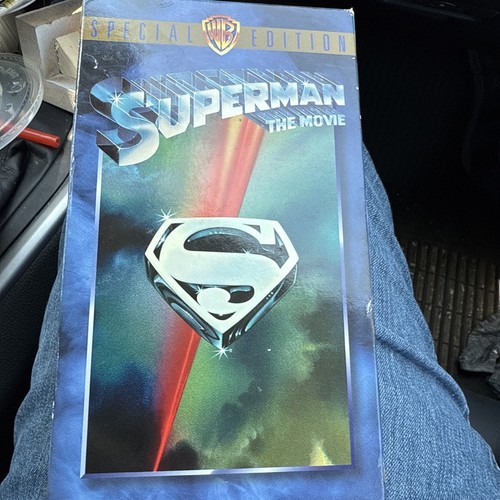Superman The Movie VHS Tape Sealed 1978 /2001 Special Edition ...