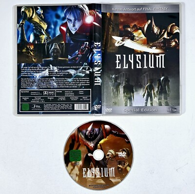 Dvd Cgi Animation Elysium Dt. Space Science Fiction Anime Star Wars ...