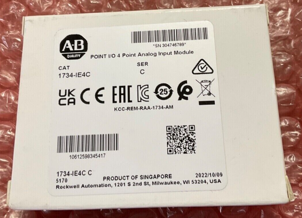 1pc Allen Bradley 1734-IE4C, Point I/O Analog Input Module, 4 Point | eBay
