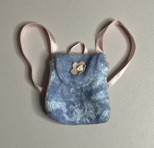 Vintage *Barbie* Purple & Pink Fuzzy Backpack, Fillable | eBay