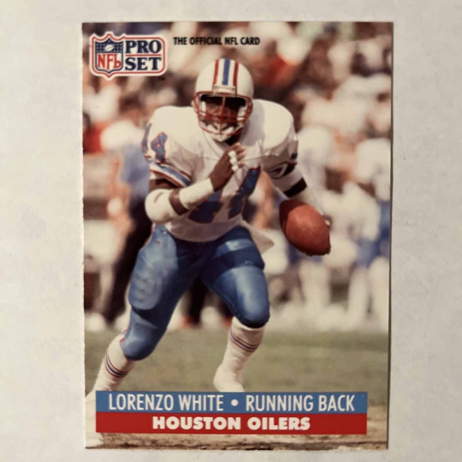 1991 NFL Pro Set #170 Lorenzo White Houston Oilers Running Back NFL | eBay