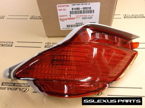 Lexus RX350 RX450H (2010-2015) OEM Driver Side LH BUMPER TAIL LIGHT ...