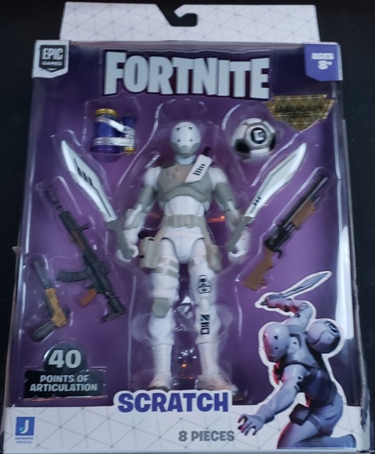 Epic Games Fortnite Scratch Legendary Figure With Weapons 40 Points ...