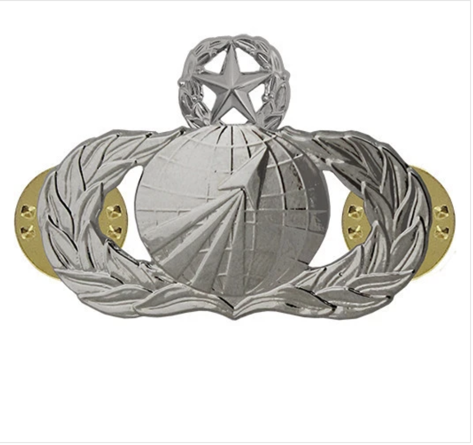 GENUINE U.S. AIR FORCE BADGE: ACQUISITION: MASTER - MIDSIZE | eBay