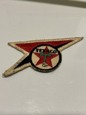Texaco Star Patch Gas Station Vtg Uniform Antique Sign Collectible | eBay