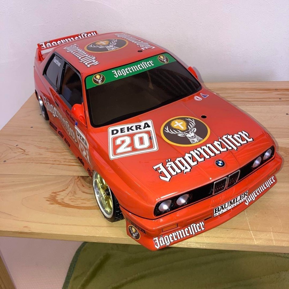 BMW M3 E30 Sport EVO Jagermeister RC Car Body Shell Only 1:10 All ...