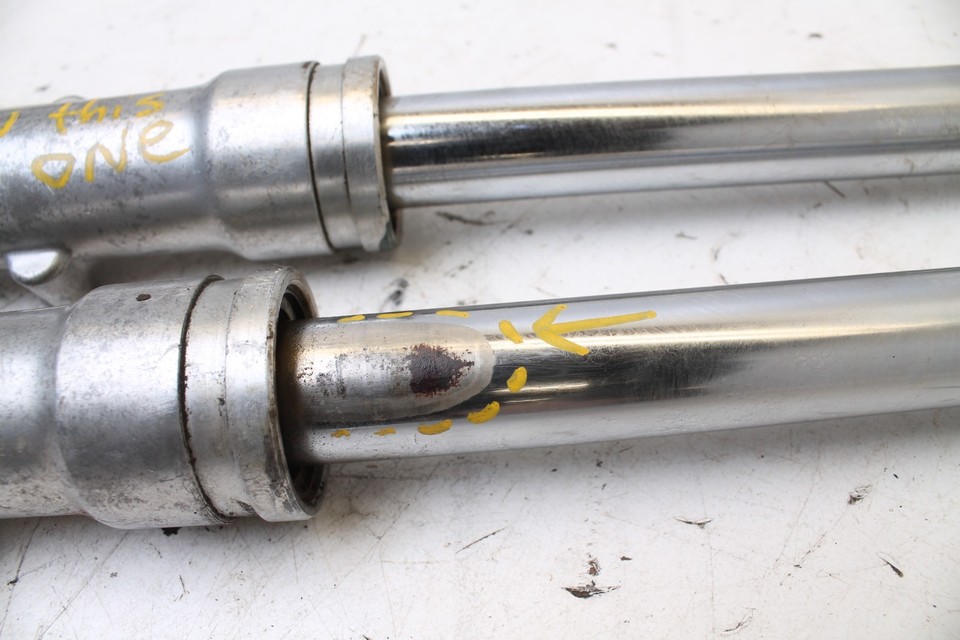 1973 - 1976 Honda XR75 OEM 51400-116-671ZC Front Fork Tubes Legs - Worn ...