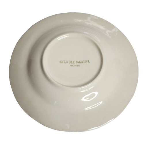 Nikko "TABLE MATES" Set of 2 Beige Cup and Saucers Rare Blue Flowers D ...