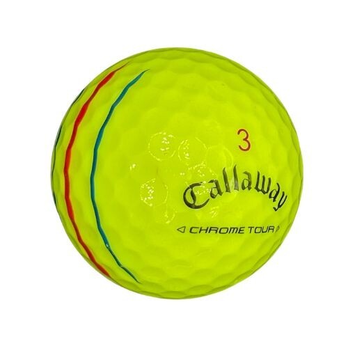 Callaway Chrome Tour Triple Track Yellow AAA 24 Used Golf Balls 3A | eBay