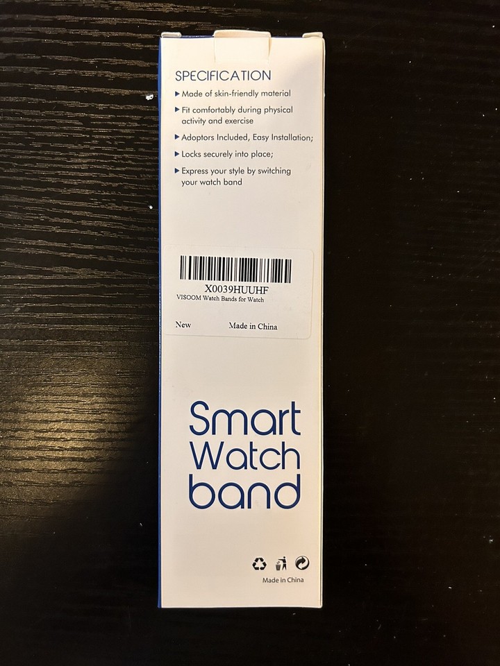 VISOOM Smart Watch Band New 673869142862| eBay