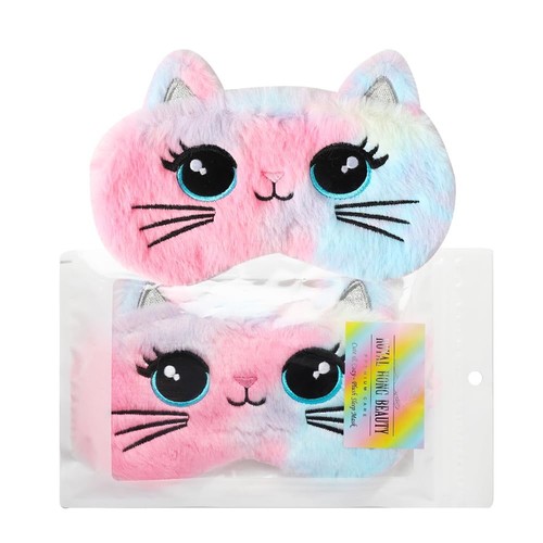 Cute Plush Sleep Mask Kids, Girls Sleep Mask, Kids Sleep Mask in Travel ...