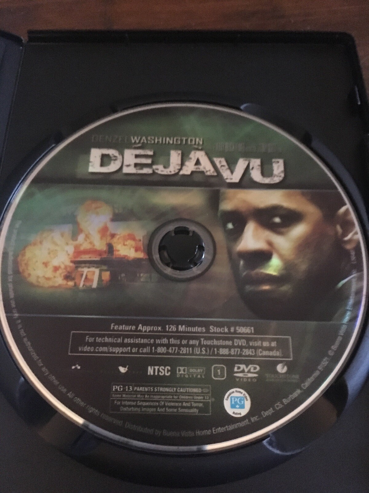 Deja Vu DVD Denzel Washington Val Kilmer Bruce Greenwood Jim Caviezel ...
