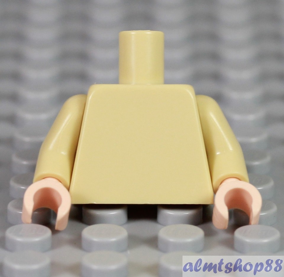 LEGO - Minifigure Torso Plain - PICK YOUR COLOR - Solid Monochrome ...